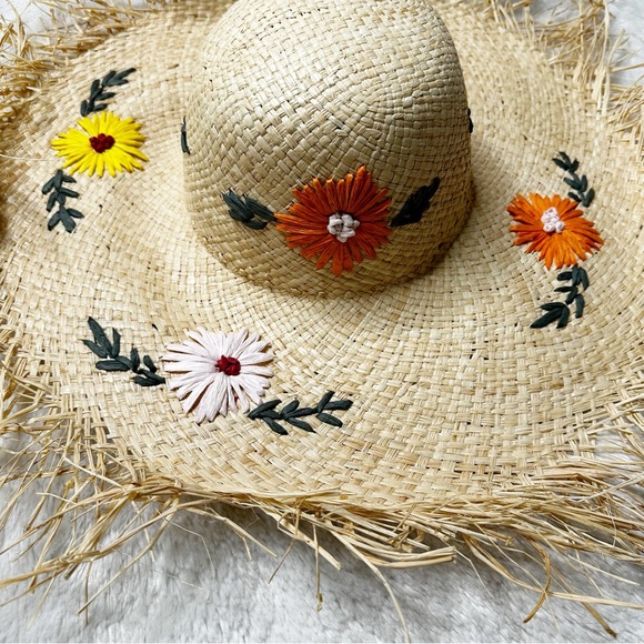 Hat Attack | Accessories | Nwt Revolve Hat Attack Charlotte Raffia ...